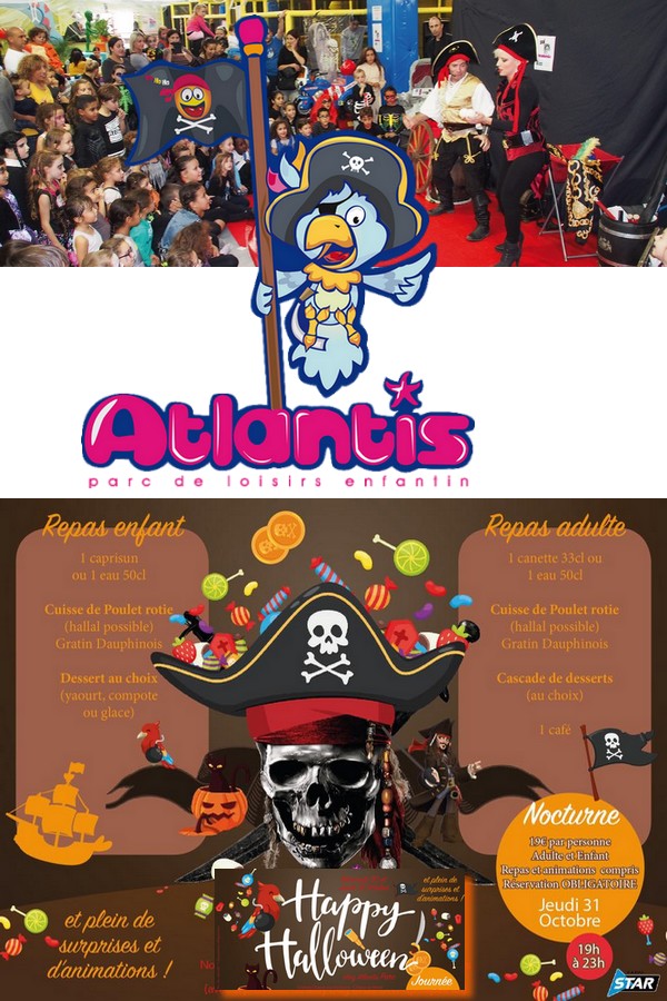 atlantis halloween600 - PACA LOISIRS 14000 idées de loisirs en PACA
